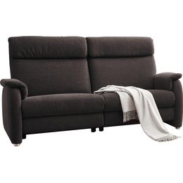 2-Sitzer Home Affaire, B:155cm H:107cm T:97cm, braun, Sofas, "Turin", mit motorischer Relaxfunktion, auch in Leder