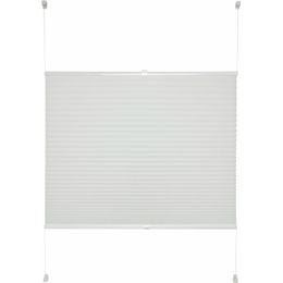 Plissee GOOD LIFE, B:40cm H:120cm, grau, Obermaterial: 100% Polyester, Badezimmer, Plissees, "Ada", Lichtschutz