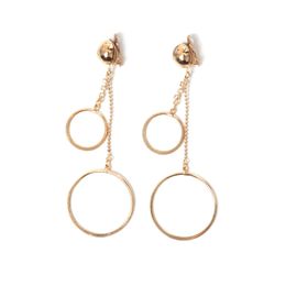 Damen Paar Ohrclips "Gaby", gold, Collezione Alessandro, Messing, Ohrringe
