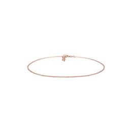 Elli Damen Kette ohne Anhänger "Choker Kette Basic ohne Anhänger 925 Silber", 36, ohne Stein, Silber 925 (Sterlingsilber), L: 36, rosa, Silber 925