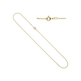 Jobo Damen Goldkette, Gelbgold 585, L: 45, gelb, Gelbgold 585, Halsketten, Ankerkette 585 Gold 45 cm 1,2 mm