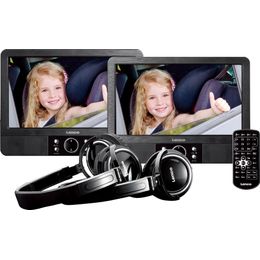 Lenco Portabler DVD-Player "MES-415", B:18,3cm H:14,2cm T:3,5cm, schwarz, Abspielgeräte