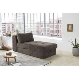 Jockenhöfer Schlafsofa, B:93cm H:78cm T:167cm, braun, JOCKENHÖFER GRUPPE, Luxus-Microfaser (92% Polyester, 8% Nylon), Kinderzimmer, Sofas, "Robin", Bettfunktion