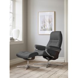 Relaxsessel stressless, B:79cm H:103cm T:73cm, grau, Leder BATICK: BATICK ist ein leicht korrigiertes, durchgefärbtes und genarbtes Möbelleder, bei