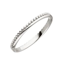 PURELEI Damen Fingerring "Schmuck Geschenk Malihini Coin Ring", 52, Edelstahl, silber, Edelstahl, Fingerringe