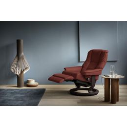 Relaxsessel stressless, B:88cm H:102cm T:76cm, rot, Leder BATICK: BATICK ist ein leicht korrigiertes, durchgefärbtes und genarbtes Möbelleder, bei