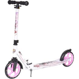 STAR-SCOOTER Cityroller, B:33cm L:98cm, lila, Roller, mit abgesenktem XXL Trittbrett