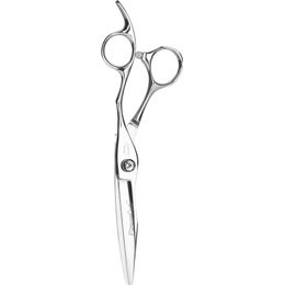 Olivia Garden Damen Haarschere "PowerCut", silber, B:7cm, Scheren, Haarschneideschere 6,25" Rechtshand