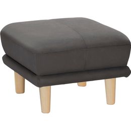 Fu&szlig;hocker Trendmanufaktur, B:66cm H:44cm T:66cm, grau, Garten, Hocker, "Cecilia"