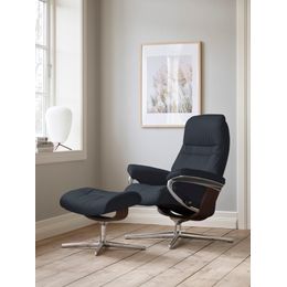 Relaxsessel stressless, B:83cm H:105cm T:74cm, blau, Leder PALOMA: PALOMA ist ein durchgefärbtes Semianilin-Möbelleder mit natürlicher Narbung.,
