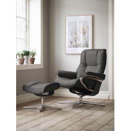 Relaxsessel stressless, B:83cm H:102cm T:74cm, grau, Leder PALOMA: PALOMA ist ein durchgef&auml;rbtes Semianilin-M&ouml;belleder mit nat&uuml;rlicher Narbung.,