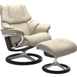 Relaxsessel stressless, B:92cm H:100cm T:80cm, beige, Leder BATICK: BATICK ist ein leicht korrigiertes, durchgefärbtes und genarbtes Möbelleder, bei