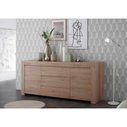 Sideboard Inosign, braun, Wohnzimmer, Sideboards, "Firenze", Breite 184 cm