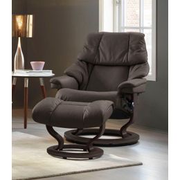 Relaxsessel stressless, B:75cm H:96cm T:75cm, braun, Leder BATICK: BATICK ist ein leicht korrigiertes, durchgefärbtes und genarbtes Möbelleder, bei