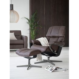 Relaxsessel stressless, B:79cm H:99cm T:75cm, braun, Leder PALOMA: PALOMA ist ein durchgef&auml;rbtes Semianilin-M&ouml;belleder mit nat&uuml;rlicher Narbung.,