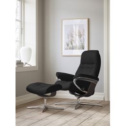 Relaxsessel stressless, B:83cm H:105cm T:74cm, schwarz, Leder BATICK: BATICK ist ein leicht korrigiertes, durchgefärbtes und genarbtes Möbelleder,