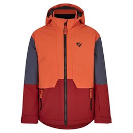Ziener Jungen Skijacke "AZAM", rot, Gr. 140, Obermaterial: 100% Polyester;Futter: 1. 100% Polyamid, 2. 100% Polyester;Wattierung: 100% Polyester;,