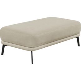 Schöner Wohnen Kollektion Hockerbank, B:120cm H:45cm T:70cm, beige, SCHÖNER WOHNEN-KOLLEKTION, 96% Polyester, 4% Polyacryl, Hocker, "Pearl - 5 Jahre Hersteller-Garantie, auch