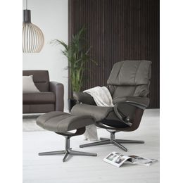Relaxsessel stressless, B:79cm H:99cm T:75cm, grau, Leder PALOMA: PALOMA ist ein durchgefärbtes Semianilin-Möbelleder mit natürlicher Narbung.,