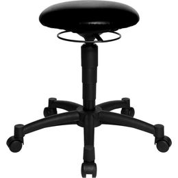 Arbeitshocker Topstar, B:60cm H:55cm T:60cm, schwarz, Hocker, "Body Balance 10"