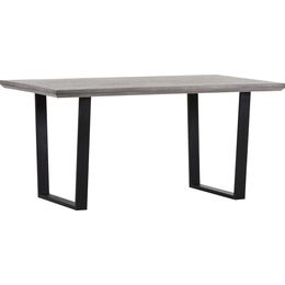Esstisch GUTMANN FACTORY, B:160cm H:77cm T:90cm, grau, K&uuml;che, Tische