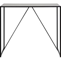Bartisch ACTONA GROUP, B:120cm H:105cm T:60cm, schwarz, Küche, Tische, mit schmalem Metallfuß, Breite 120 cm, in weiteren Variationen