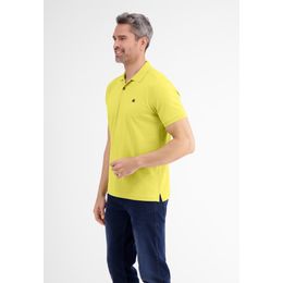 Lerros Herren Poloshirt "Lerros Basic Polo-Shirt in vielen Farben", gelb, Gr. S, 100% Baumwolle, Shirts