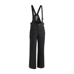 Maier Sports Kinder Skihose "Maxi big", schwarz, Gr. 140, 100% Polyester, Hosen, Mitwachsend, warm, wasserdicht, weiter Schnitt