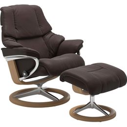 Relaxsessel stressless, B:92cm H:100cm T:80cm, braun, Leder BATICK: BATICK ist ein leicht korrigiertes, durchgef&auml;rbtes und genarbtes M&ouml;belleder, bei