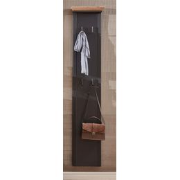 Garderobenpaneel Innostyle, grau, Holzwerkstoff, Garderobenpaneele, "Jasmin"