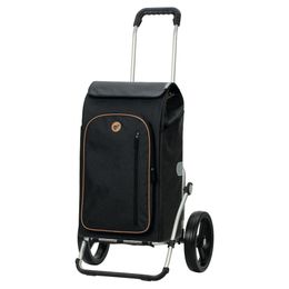 Andersen Einkaufstrolley "Royal Shopper Folke", B:50cm H:107cm T:28cm, schwarz, Einkaufskörbe