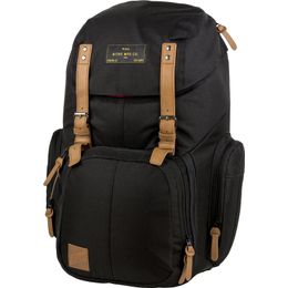 Nitro Kinder Laptoprucksack "Weekender", schwarz, Nylon, Polyester, Rucksäcke, Reiserucksack mit Laptopfach, Schulrucksack, Wanderrucksack