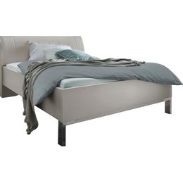 Futonbett Wiemann, B:189cm L:218cm, grau, Betten, "Quito", 4-fach Liegeh&ouml;henverstellung