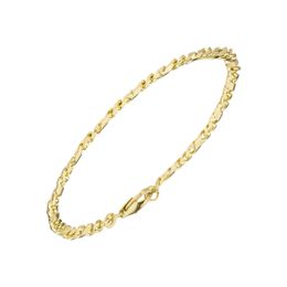 Jobo Damen Goldarmband, 19cm, Gelbgold 333, gold, Gelbgold 333, Armbänder, 333 Gold massiv 19 cm