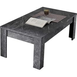 Couchtisch Inosign, B:122cm H:45cm T:65cm, grau, Wohnzimmer, Tische, "Carrara", (125 x 65 cm)