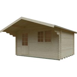 Gartenhaus Kiehn-Holz, beige, Holzwerkstoff, Gartenh&auml;user, "Dimberg", aus naturbelassenem Fichtenholz