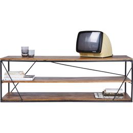 Lowboard Tom Tailor HOME, B:140cm H:47cm, schwarz, Wohnzimmer, Sideboards, "T-NEST SHELF LOW", niedriges Regal, auch als TV-Lowboard nutzbar