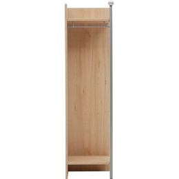 Kleiderst&auml;nder Priess, B:48cm H:178cm T:36cm, braun, Holzwerkstoff, Schlafzimmer, Garderobenst&auml;nder, "Lindau"