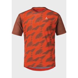 Sch&ouml;ffel SCH&Ouml;FFEL Herren Radtrikot "Shirt Huesca M", rot, Gr. 54, Oberstoff : 93% Polyester 7% Elasthan, Trikots