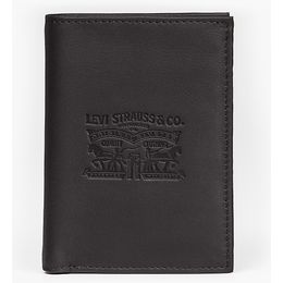 Levi's LEVI'S Damen Geldbörse "VINTAGE TWO HORSE VERTICAL COIN WALLET", braun, Leder, Kleinlederwaren, mit schöner Prägung Herrenbörse Portemonnaie Leder