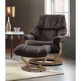 Relaxsessel stressless, B:88cm H:98cm T:78cm, braun, Leder BATICK: BATICK ist ein leicht korrigiertes, durchgef&auml;rbtes und genarbtes M&ouml;belleder, bei