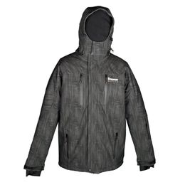 DEPROC Active Herren Softshelljacke "CHICOPEE MEN", schwarz, Gr. XXL, 96% Polyester; 4% Elastan, Jacken, auch in Großen Größen erhältlich