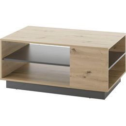 Couchtisch Inosign, B:100cm H:46cm T:60cm, braun, Wohnzimmer, Tische, "Clair", Breite 100 cm