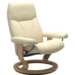 Relaxsessel stressless, B:76cm H:100cm T:71cm, beige, Leder BATICK: BATICK ist ein leicht korrigiertes, durchgefärbtes und genarbtes Möbelleder, bei