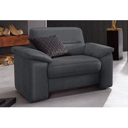 Sit & More Sessel SIT & MORE, B:97cm H:85cm T:92cm, schwarz, Softlux-Kunstleder;NaturLeder;Luxus-Microfaser ALTARA NUBUCK (100% Polyester), Wohnzimmer, Sessel,