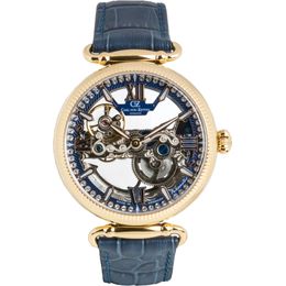 Carl von Zeyten Damen Automatikuhr "H&auml;usern", blau, Armbanduhren, Armbanduhr, mechanische Uhr, Damenuhr, Made in Germany
