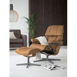 Relaxsessel stressless, B:92cm H:100cm T:80cm, braun, Leder PALOMA: PALOMA ist ein durchgefärbtes Semianilin-Möbelleder mit natürlicher Narbung.,