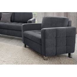 Sit & More Sessel SIT & MORE, B:77cm H:78cm T:78cm, grau, Luxus-Microfaser ALTARA NUBUCK (100% Polyester);Kunstleder SOFTLUX;Luxus-Microfaser (90% Polyester;