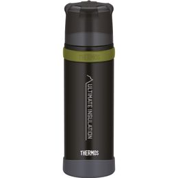 Thermos Thermoflasche "Mountain", 500ml, schwarz, Trinkflaschen, Edelstahl