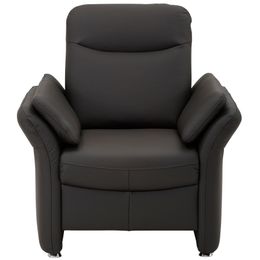 Sessel Home Affaire, B:99cm H:103cm T:89cm, braun, Luxus-Microfaser ALTARA NUBUCK (100% Polyester);Struktur weich (92% Polyester, 8%